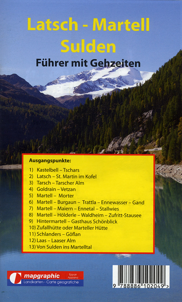 Wanderkarte Nr.03 Latsch-Martelltal